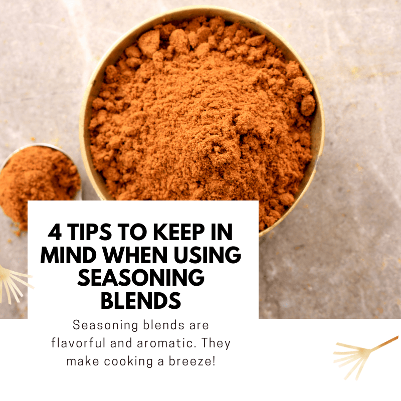 4 Tips to Keep in Mind When Using Seasoning Blends – NouBess
